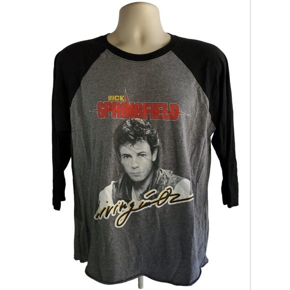 Springfield | Shirts | Rick Springfield 983 World Tour Living In Oz 34 ...